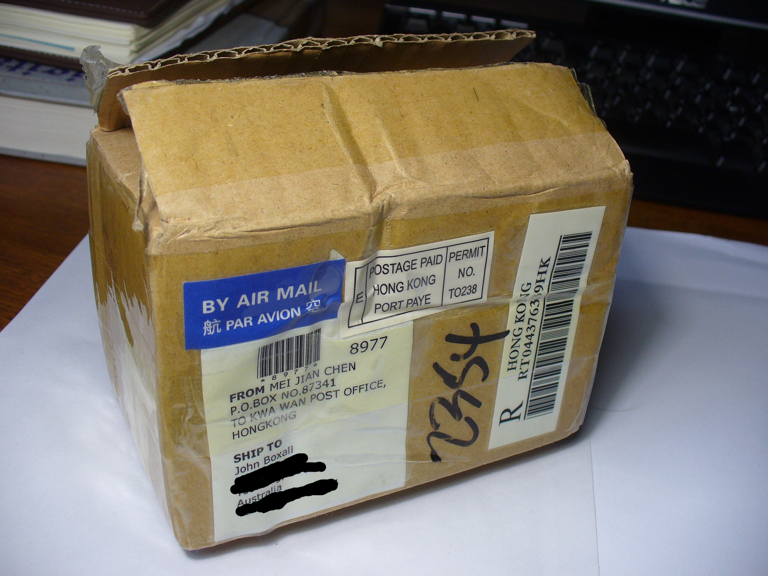 it arrived! – tronixstuff.com