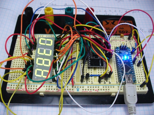 Tutorial: Arduino and the NXP SAA1064 4-digit LED display driver ...