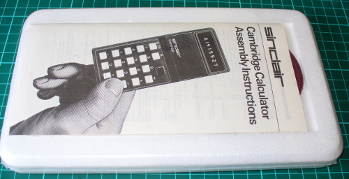 Kit Review – Sinclair Cambridge Calculator – tronixstuff.com