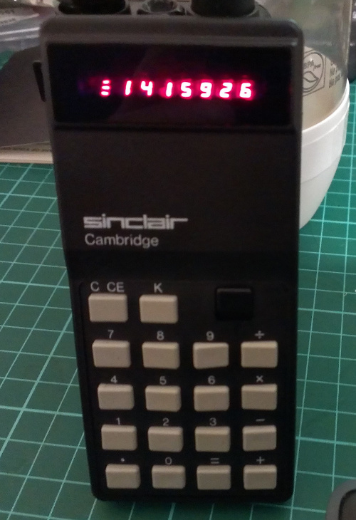 Kit Review – Sinclair Cambridge Calculator – tronixstuff.com