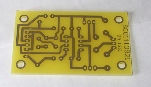 Dick Smith Electronics K5008 Stereo Amplifier Kit PCB rear ...