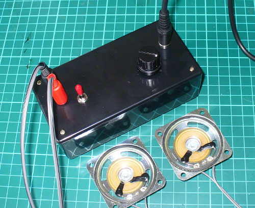 Dick Smith Electronics K5008 Stereo Amplifier Kit finished ...