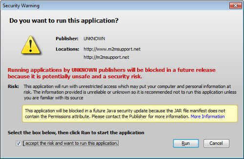 run Java app | tronixstuff.com