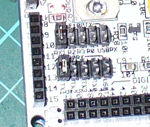 Arduino Mega Linksprite SM5100B GSM Shield jumpers – tronixstuff.com